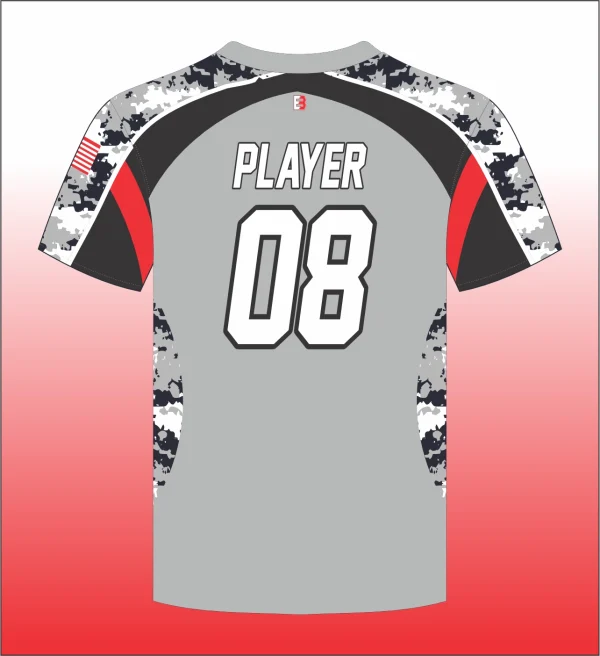 Round Neck Baseball Jersey Pro Yoke Panel